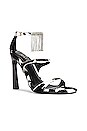 RAYE Trace Heel in Black & White | REVOLVE