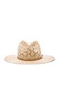 Rag & Bone Straw Wide Brim Fedora in Natural | REVOLVE