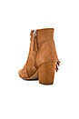 Rebecca Minkoff Ilan Bootie in Butterscotch Kid Suede | REVOLVE