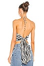 retrofete Doris Top in Zebra | REVOLVE