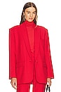 REVOLVE x Maison Meta Oversized Suit Jacket in Red | REVOLVE