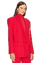 REVOLVE x Maison Meta Oversized Suit Jacket in Red | REVOLVE