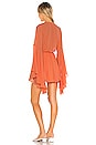 Show Me Your Mumu X Jamie Kidd Sahara Tie Romper in Sherbet Chiffon ...