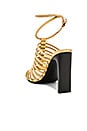 Sigerson Morrison Ilyssa Heel in Gold | REVOLVE