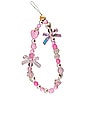 Sonix Beaded Phone Charm in Bow Pink | REVOLVE