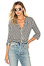Soft Joie Dane Button Up in Caviar | REVOLVE