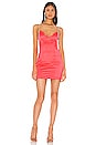 superdown Donya V Neck Mini Dress in Pink | REVOLVE