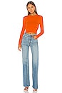 superdown Iris Cut Out Back Sweater in Orange | REVOLVE