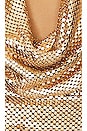 superdown Caity Drape Neck Top in Gold | REVOLVE