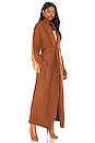 Understated Leather Rodeo Robe in Pecan | REVOLVE