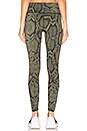 Varley Bedford Legging in Olive Snake | REVOLVE