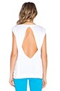 Vimmia Pep Open Back Tank in White | REVOLVE