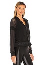 Vimmia Soothe Drift Bomber Jacket in Black | REVOLVE