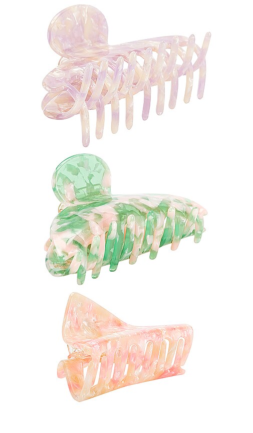 8 Other Reasons Hair Clip Set in Multi | REVOLVE