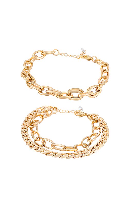 8 Other Reasons Showtime Bracelet Set in Gold | REVOLVE