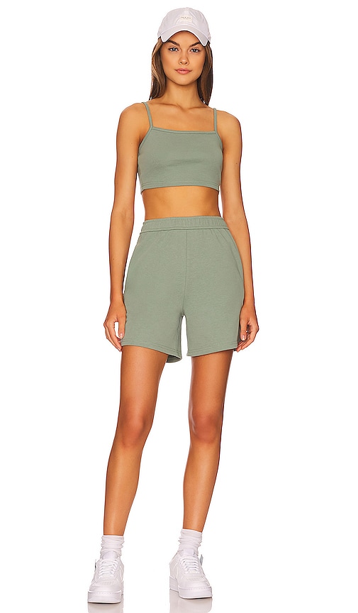 ALL THE WAYS Kourtney Short Set in Green | REVOLVE