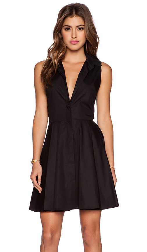 a.c.e. a.c.e Jules Pleated Dress in Black | REVOLVE