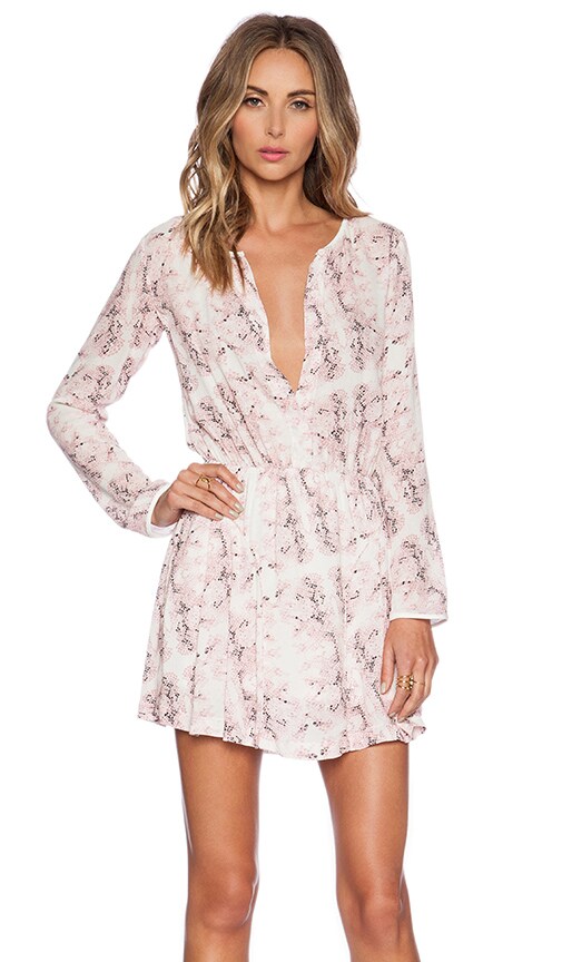 ADDISON Deidre Dress in Antique Rose Combo | REVOLVE