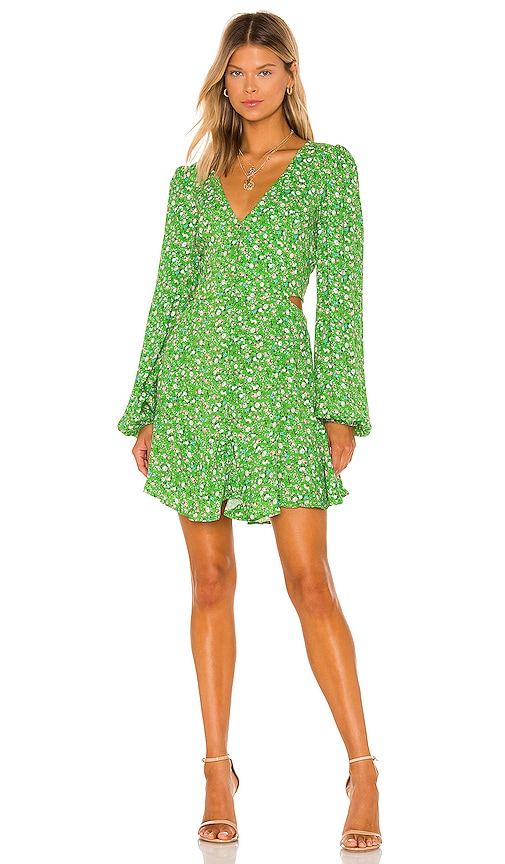 AFRM x REVOLVE Monna Dress in Summer Green | REVOLVE