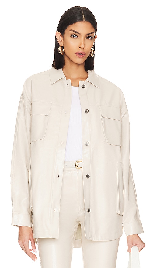 AFRM Bruno Shacket in Off White | REVOLVE