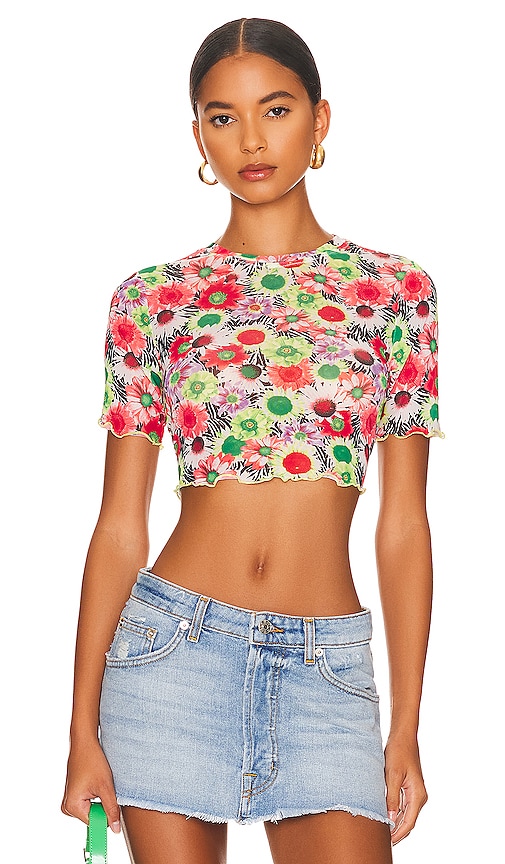 AFRM Isla Top in Summer Ditsy Bouquet | REVOLVE