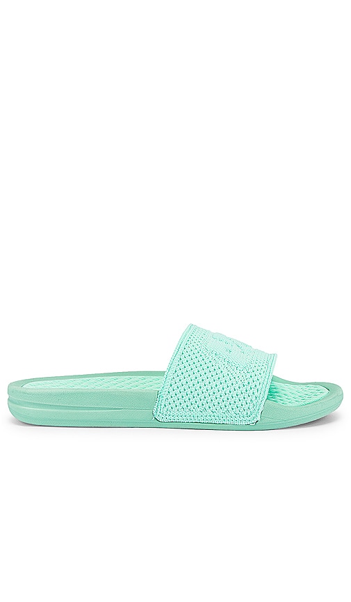 APL: Athletic Propulsion Labs Big Logo Techloom Slide in Bright Mint ...