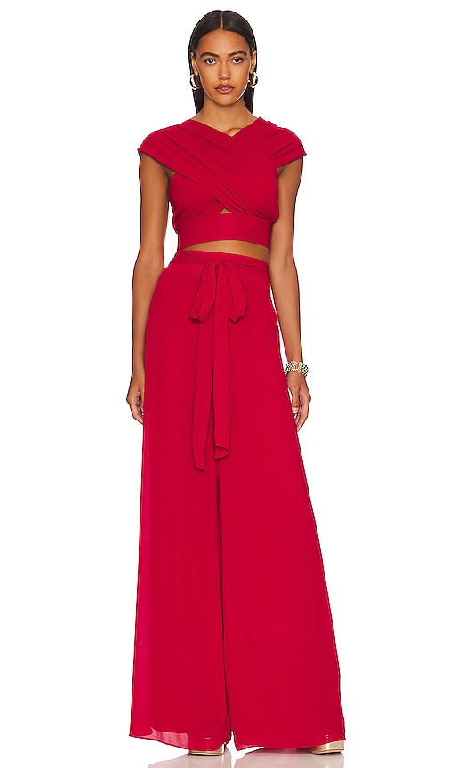 Wide Leg Pants for Women | Silk, Red, & Pink Pants
