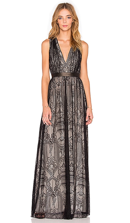 Alice + Olivia Sybil Maxi Dress in Black | REVOLVE