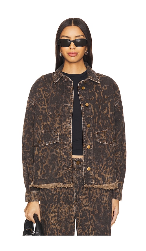 ALLSAINTS Hettie Denim Shacket in Jinx Golden Brow | REVOLVE