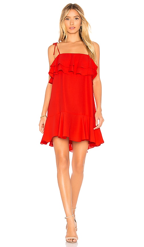 Amanda Uprichard Fifer Dress in Candy Apple | REVOLVE