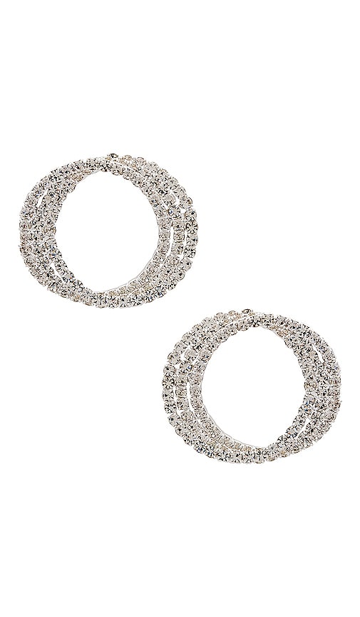 Amber Sceats x REVOLVE Circle Earrings in Silver | REVOLVE