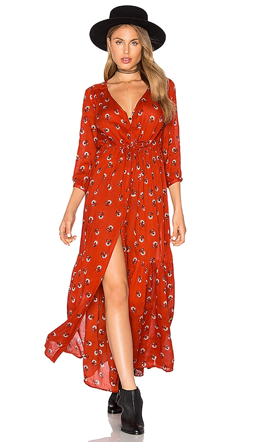 AMUSE SOCIETY Kimia Dress in Cayenne | REVOLVE
