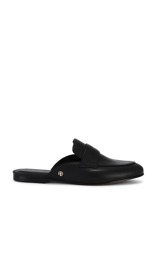 ANINE BING Corrine Mules in Black | REVOLVE