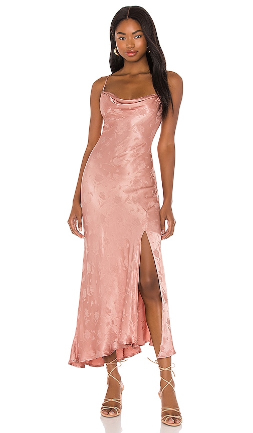 ASTR the Label Gaia Dress in Dusty Rose | REVOLVE