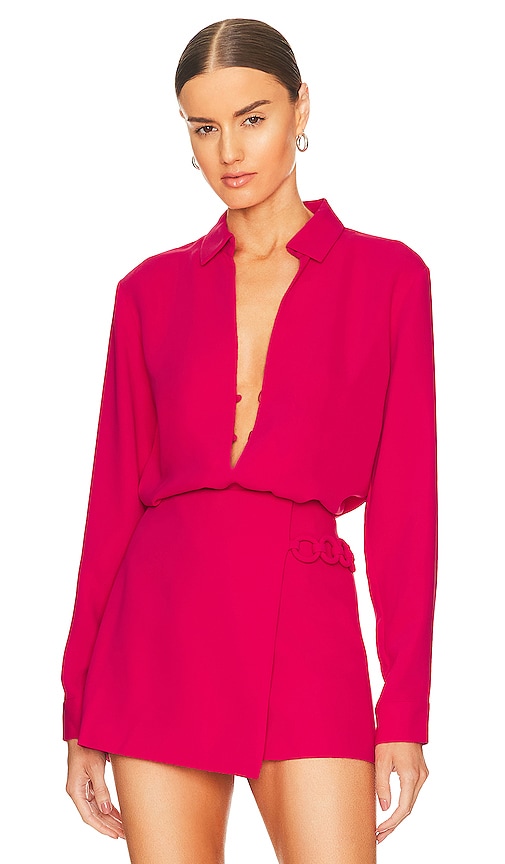 Alexis Cire Top in Cerise | REVOLVE