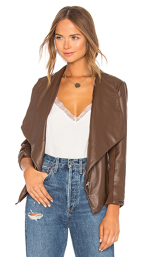 Steve Madden Gabrielle Jacket in Smokey Brown | REVOLVE