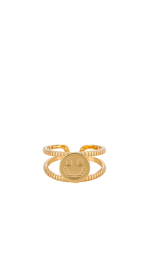 BRACHA She's Happy Ring in Gold | REVOLVE