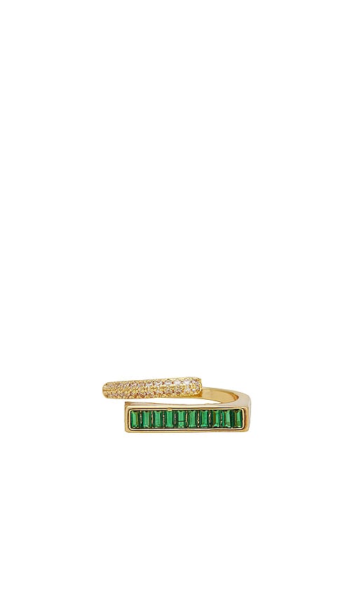 BRACHA Supernova Ring in Emerald | REVOLVE