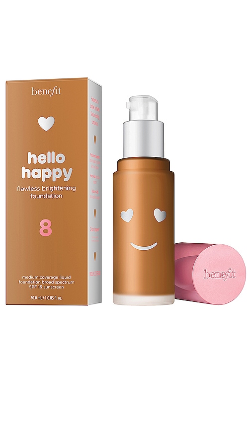 Benefit Cosmetics Hello Happy Flawless Brightening Liquid Foundation in ...