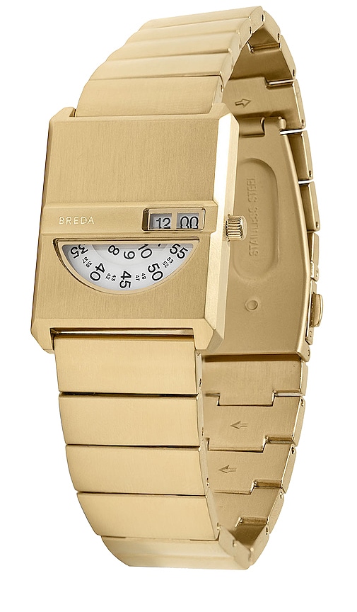 Breda Pulse Tandem Watch In Gold | ModeSens