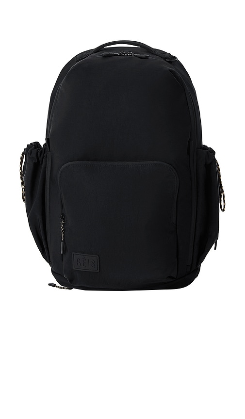 BEIS The North South Backpack in Black | REVOLVE