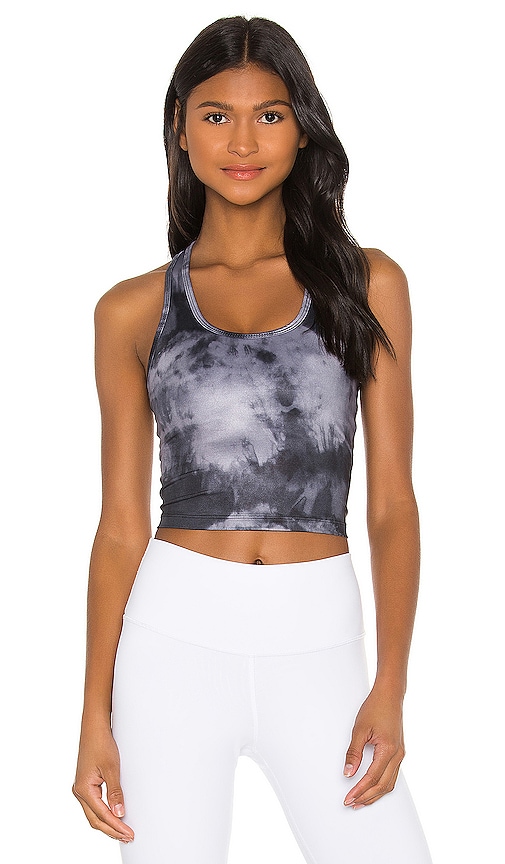 Beyond Yoga First Class Cropped Tank in Gray Smoke | REVOLVE