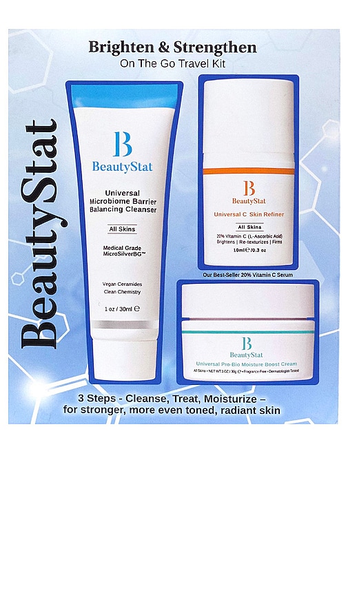 BeautyStat Cosmetics Brighten & Strengthen On The Go Travel Kit | REVOLVE
