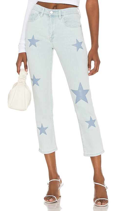 BLANKNYC Madison Crop Straight Leg Jean in Starlight | REVOLVE