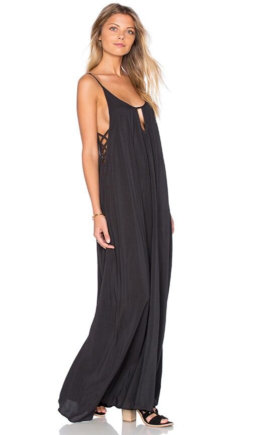 Blue Life Desert Night Maxi Dress in Soft Black | REVOLVE