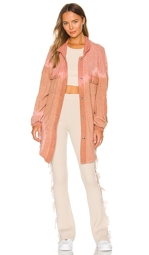 Boys Lie Inside Out Jacket in Brown & Pink | REVOLVE