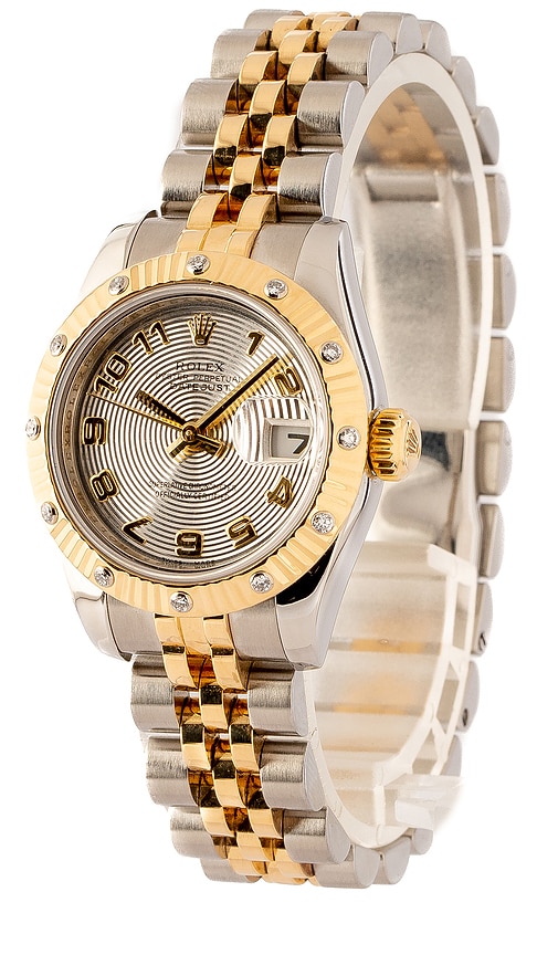 Bob's Watches x FWRD Renew Rolex Datejust 179313 in 18K Yellow Gold ...