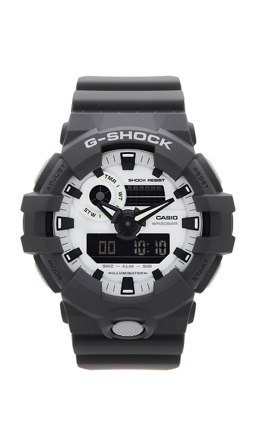 G-Shock GA700 Hidden Glow Series Watch in Gray | REVOLVE