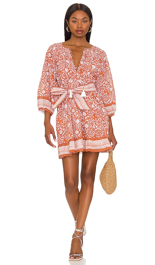 Cleobella Gwen Mini Dress in Anila Block Print | REVOLVE