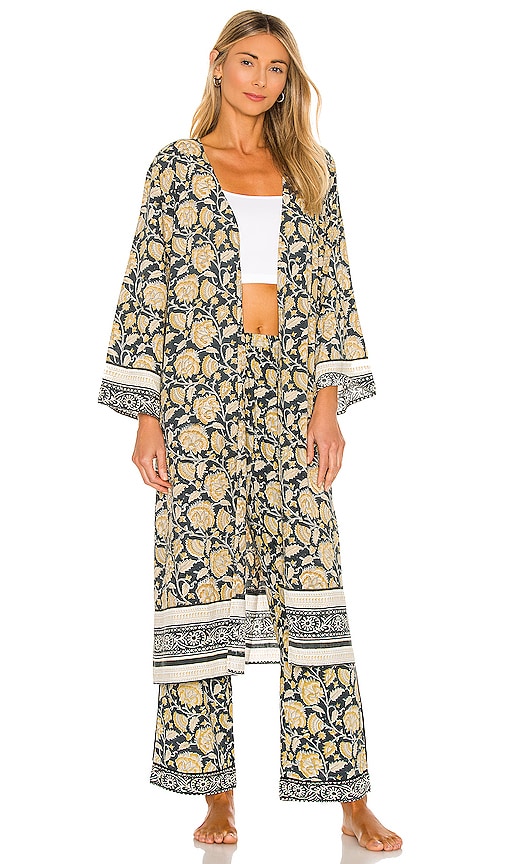 Cleobella Garnet Mini Kimono in Sita Eclipse | REVOLVE